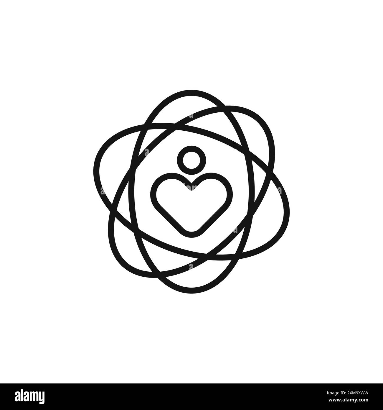Core Values Icon Outline Collection Or Set In Black And White Outline