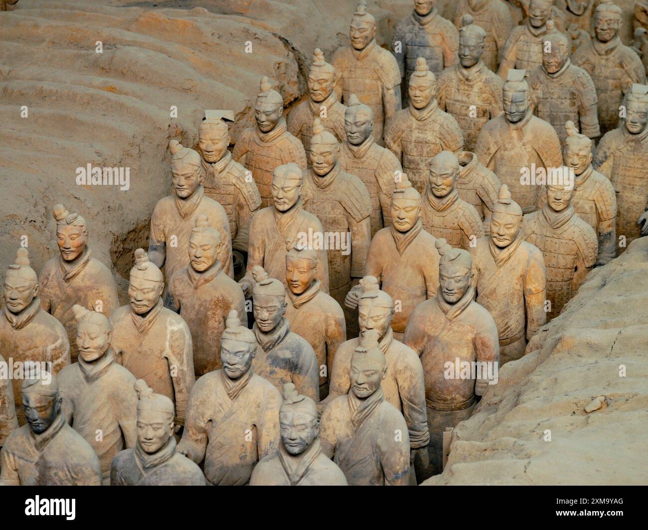 Terracotta Army is located in Xi'an, Shaanxi Province, China. The ...