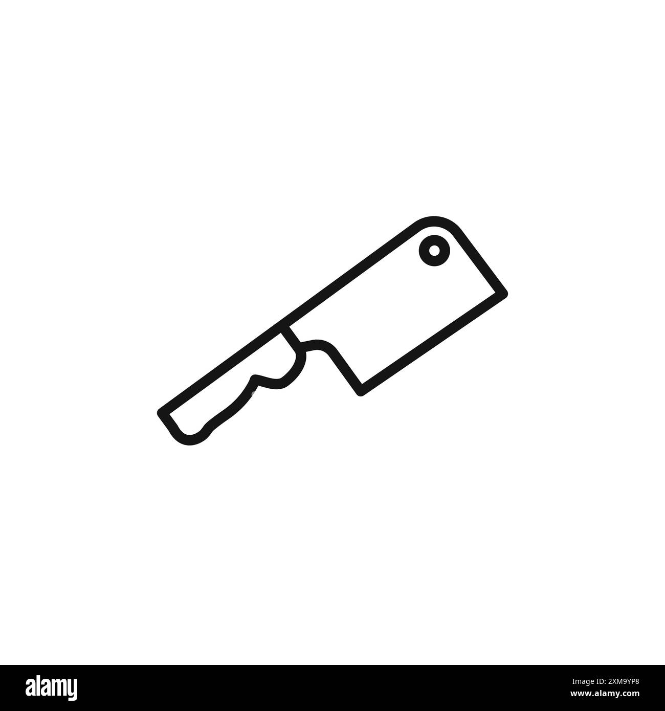 Chef knife Black and White Stock Photos & Images - Alamy