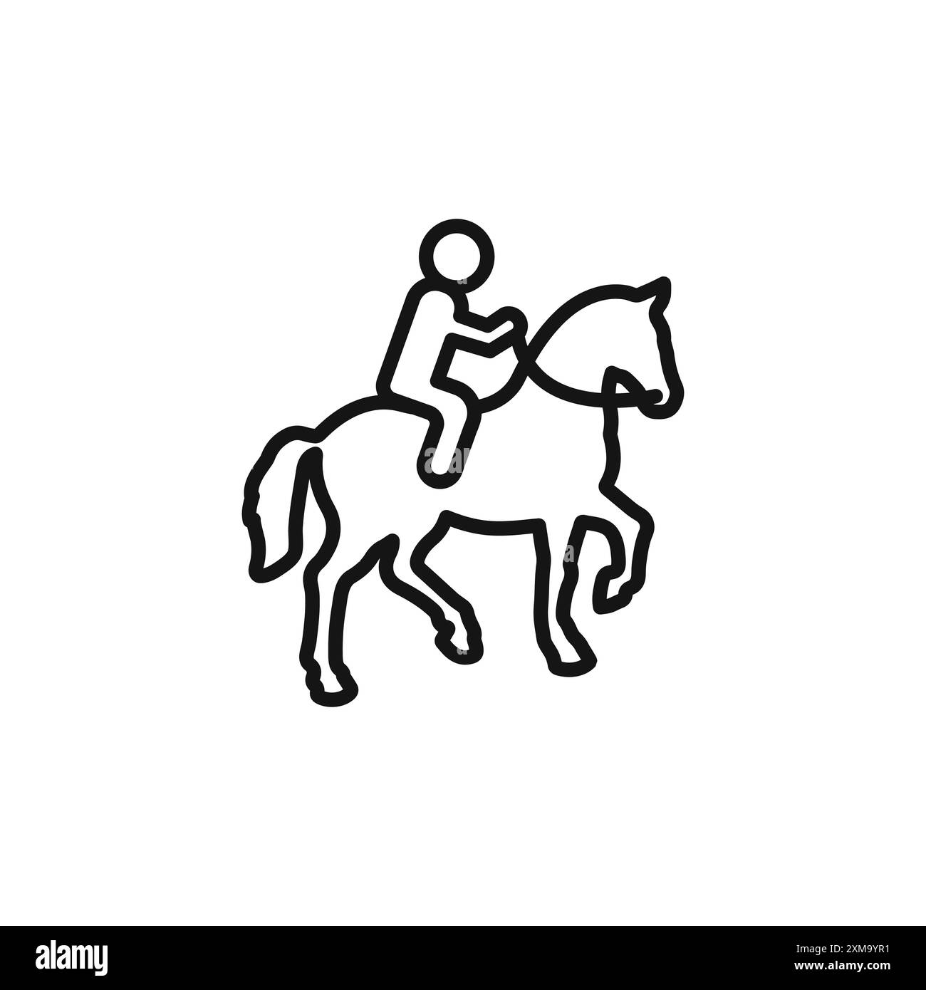 Derby horse racing trophy Black and White Stock Photos & Images - Alamy