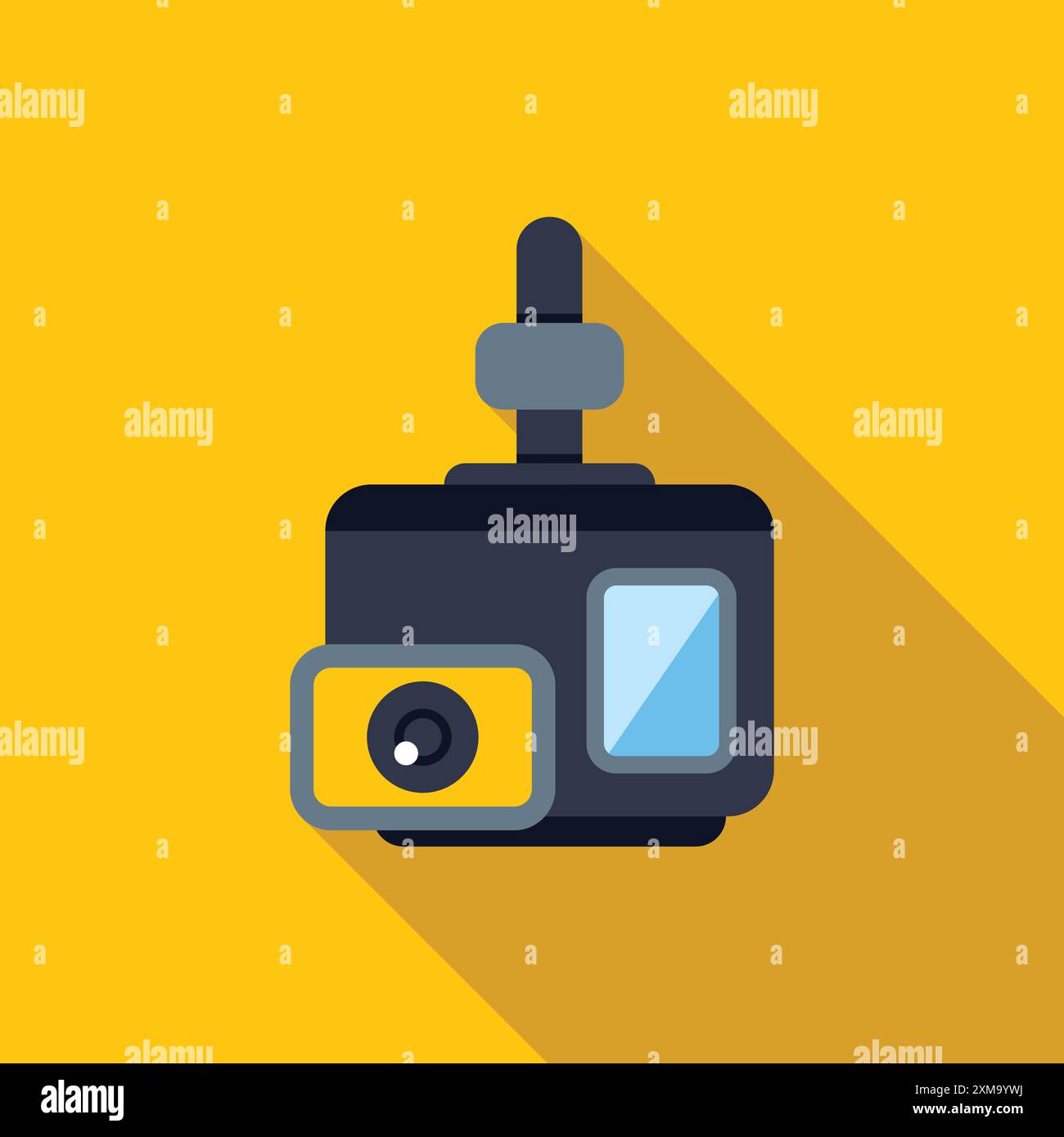 Action camera capturing exciting moments during extreme sports ...