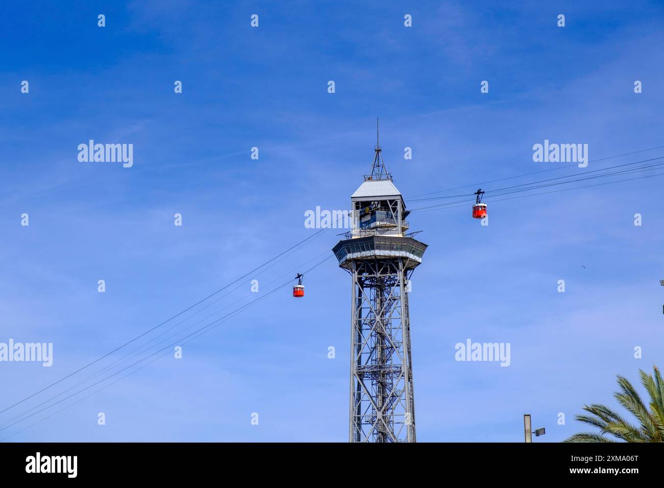 Cable car at the harbour, Port Cable Car, Port Station Teleferic del ...