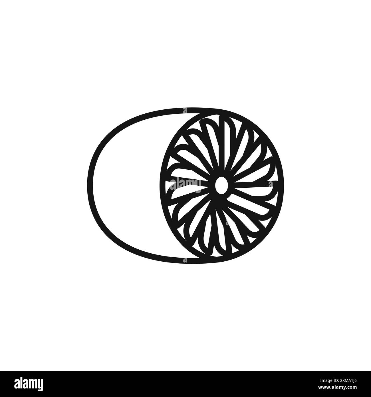 Jet turbine drawing hi-res stock photography and images - Alamy