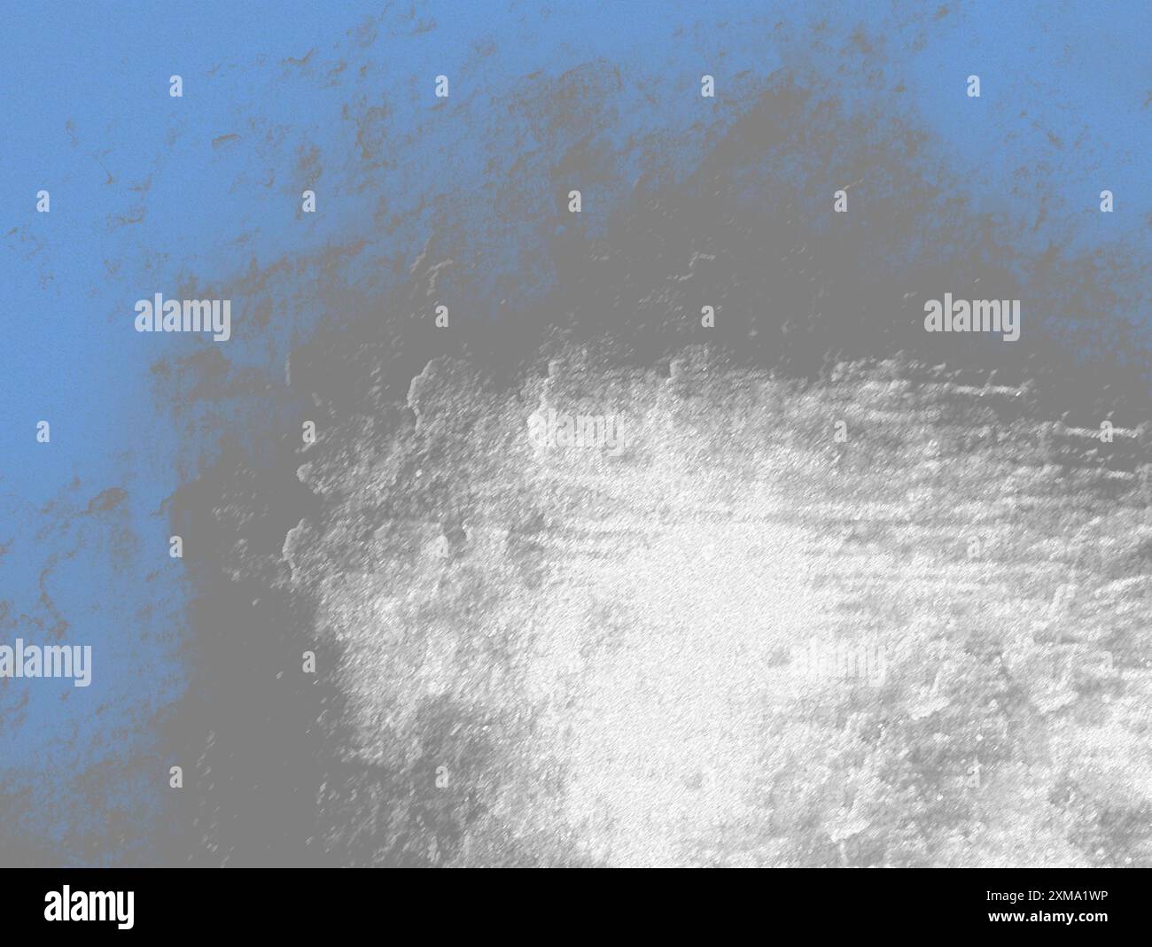 Abstract digital artwork with blue and gray textures creating a ...