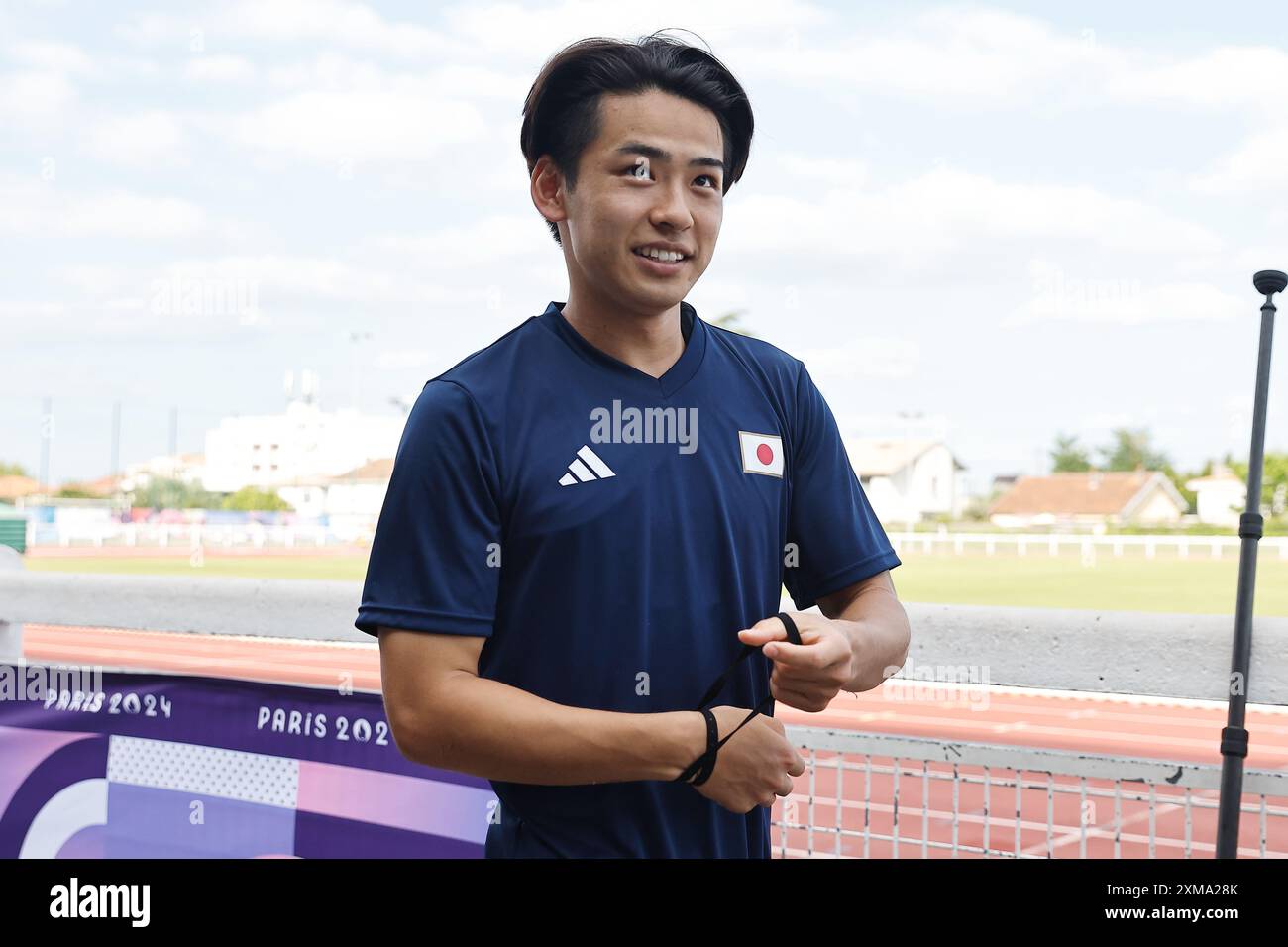 Bordeaux, France. 26th July, 2024. Koki Saito (JPN) Football/Soccer ...