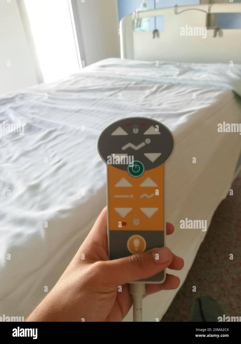 Command to place a hospital bed Stock Photo - Alamy