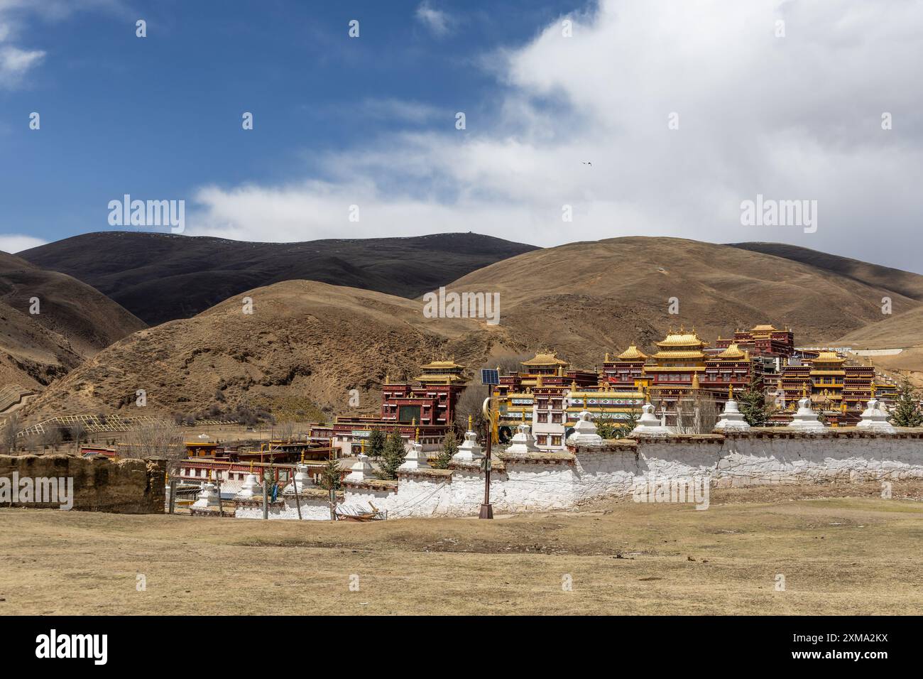 The Litang Chode Monastery was built in 1580, honoring the third Dalai ...