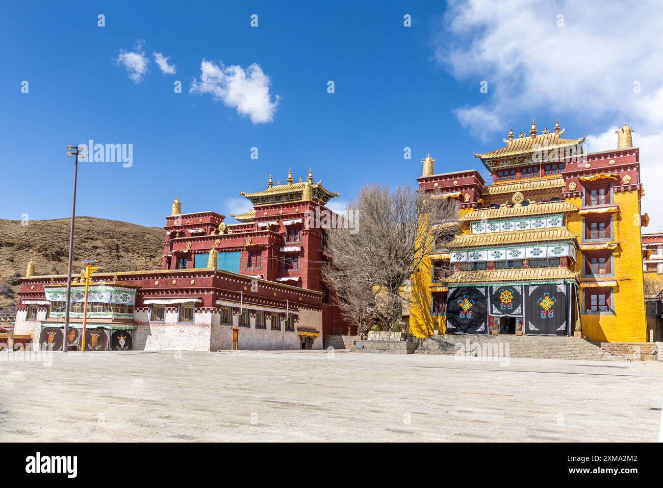 The Litang Chode Monastery was built in 1580, honoring the third Dalai ...