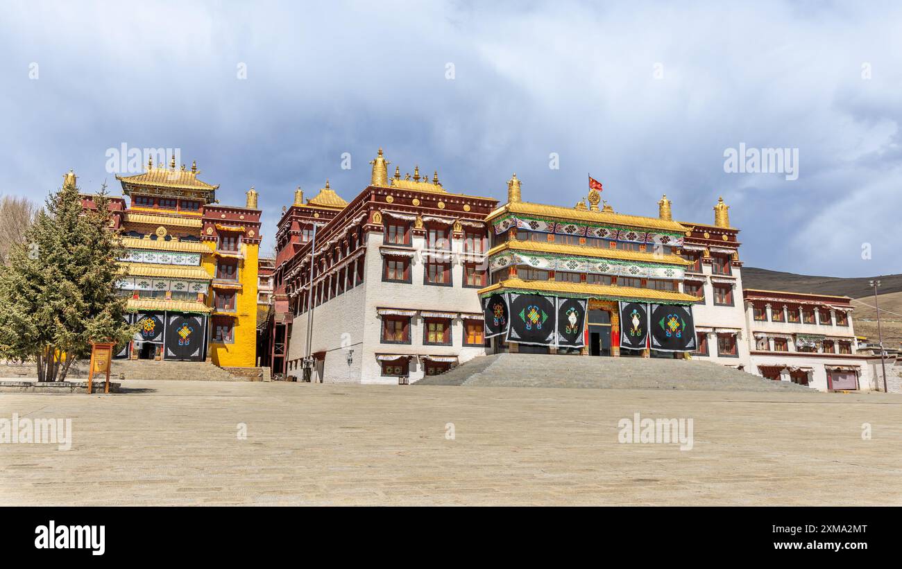 The Litang Chode Monastery was built in 1580, honoring the third Dalai ...