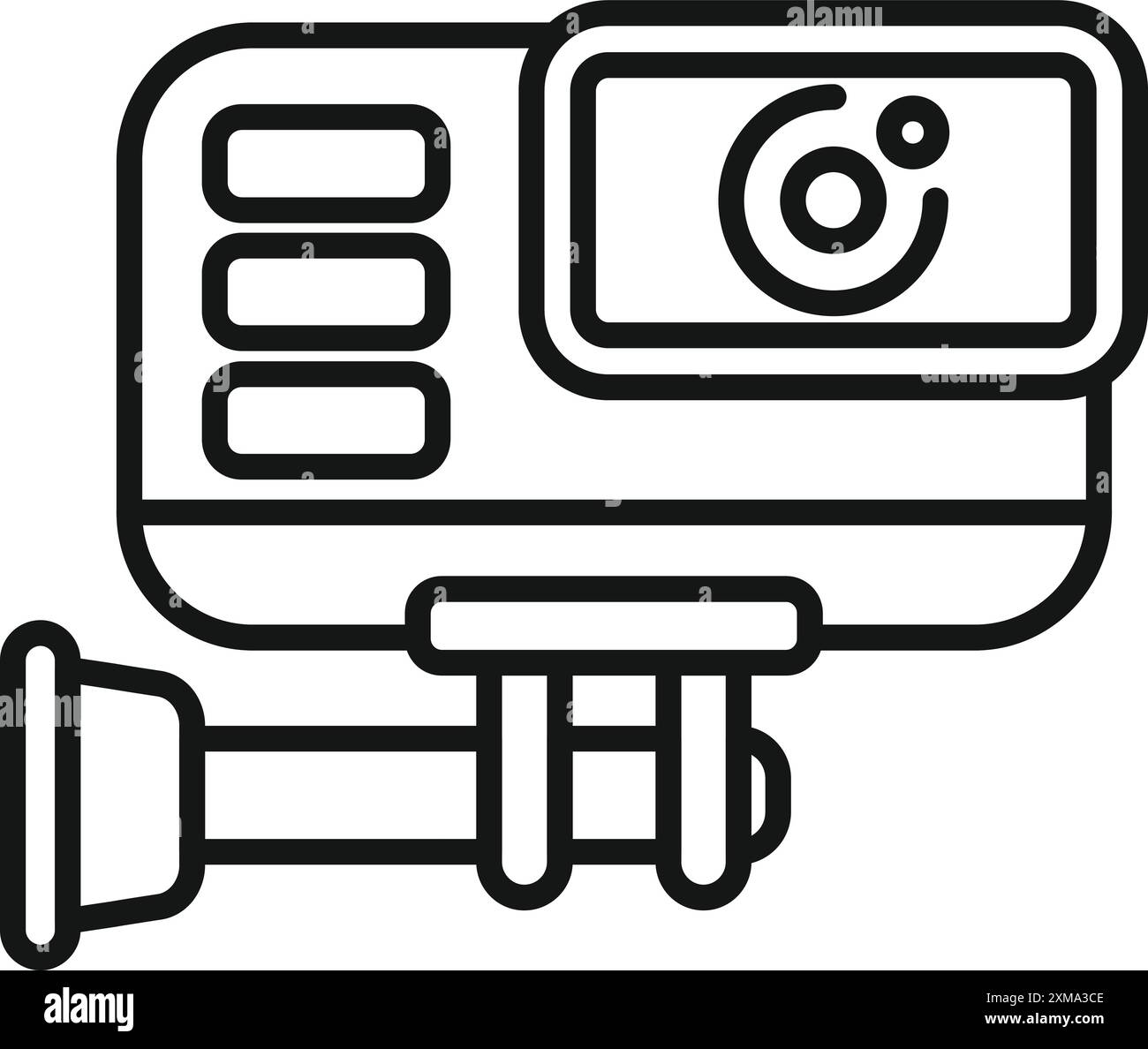 Action camera filming exciting outdoor activity for unforgettable ...