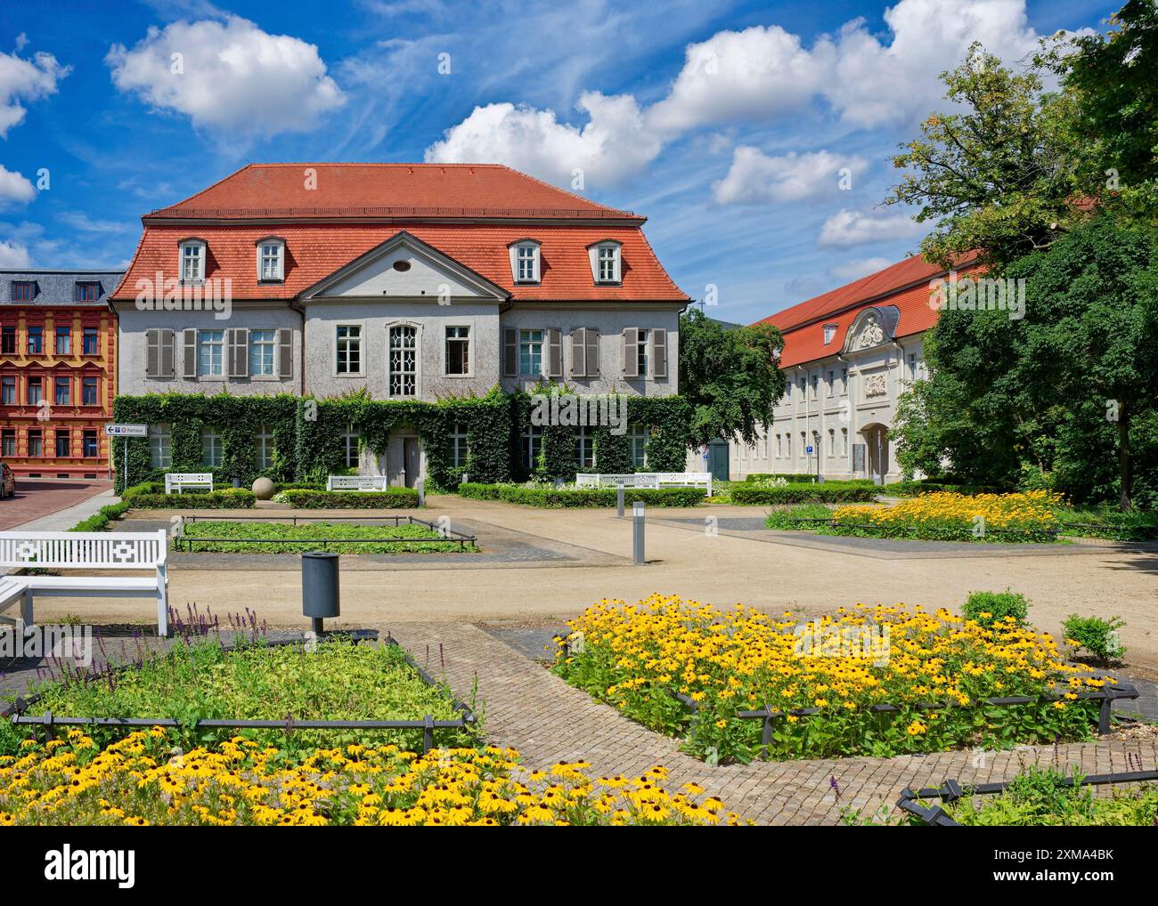 Late Baroque Princess House, Koethen Palace and Palace Park, Koethen ...