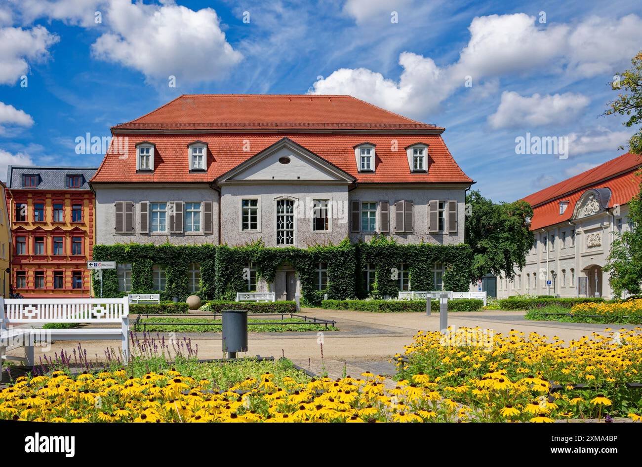Late Baroque Princess House, Koethen Palace and Palace Park, Koethen ...