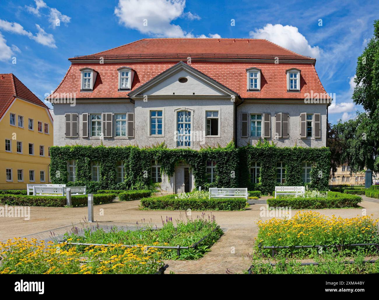 Late Baroque Princess House, Koethen Palace and Palace Park, Koethen ...