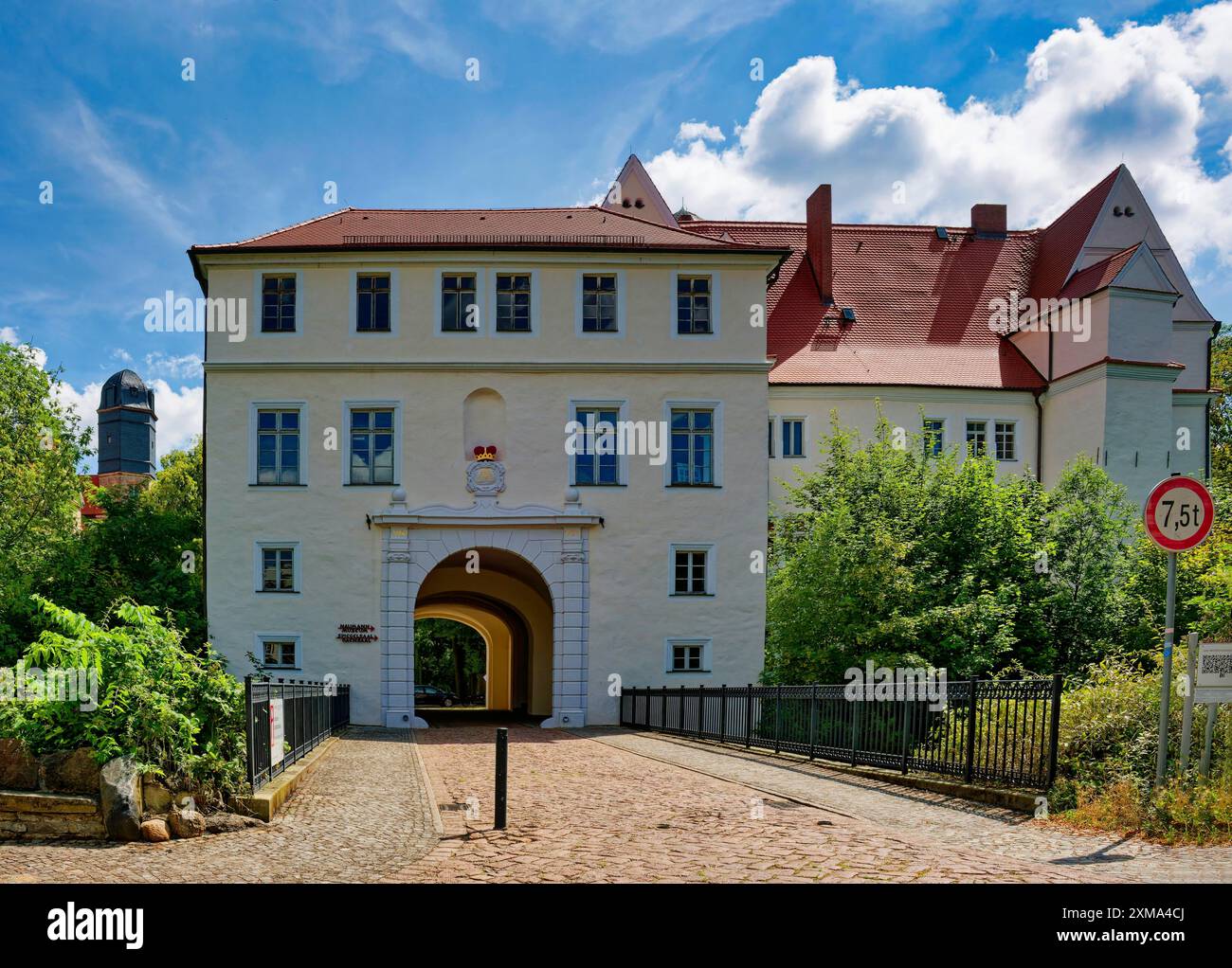 Johann-Georg-Bau, Koethen Palace and Palace Park, Koethen, Saxony ...