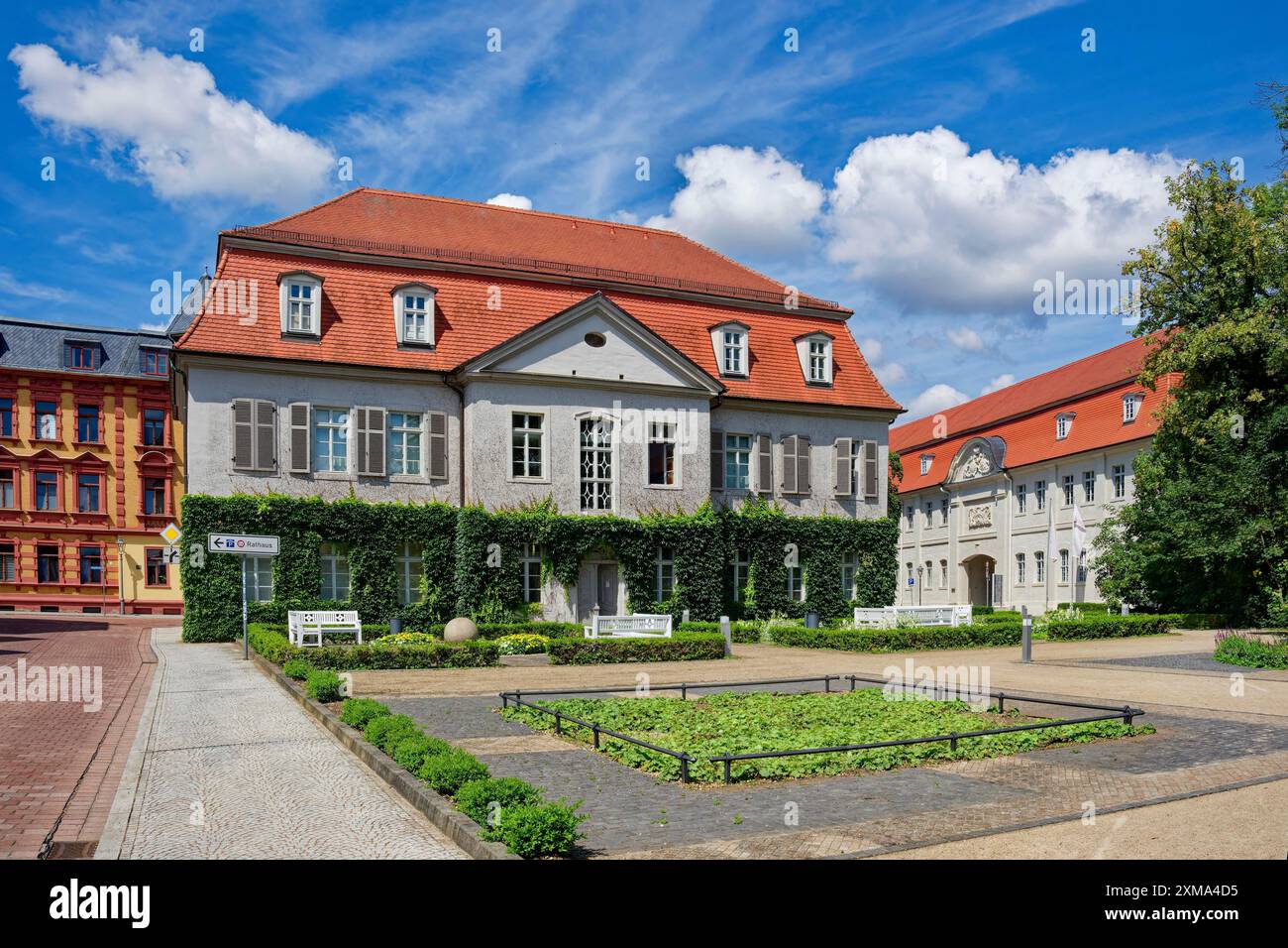 Late Baroque Princess House, Koethen Palace and Palace Park, Koethen ...