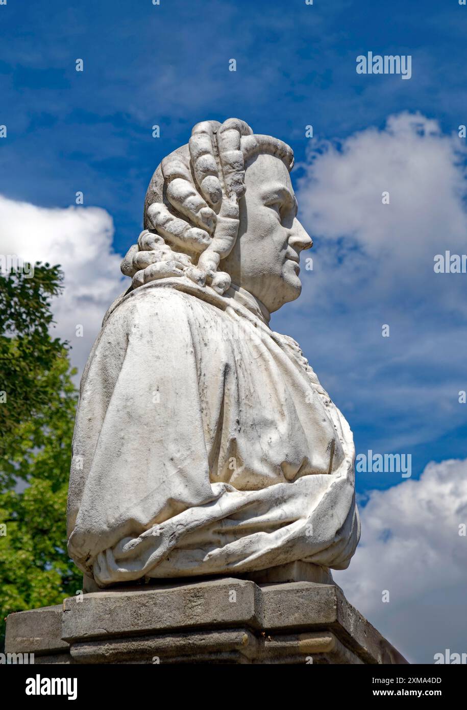Bach monument by sculptor Heinrich Pohlmann, monument to Johann ...