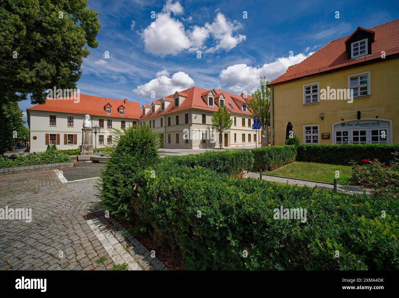 Architectural complex Wallstrasse on Bachplatz, standardised 18th ...