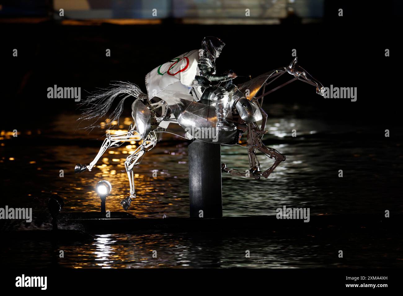 Paris, France. 26th July, 2024. Floriane Issert, a Gendarmerie non ...