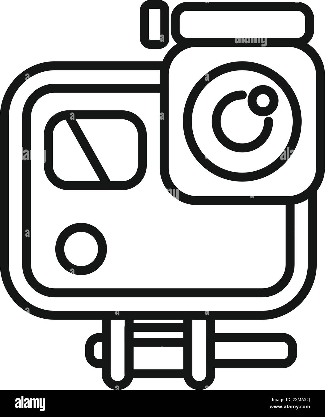 Action camera is ready to capture exciting moments during extreme ...