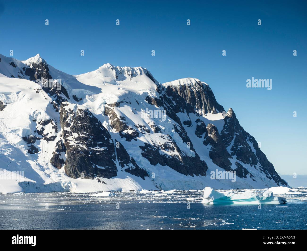 Drift (Brash) ice in the Lemaire Channel between Graham Land and Booth ...