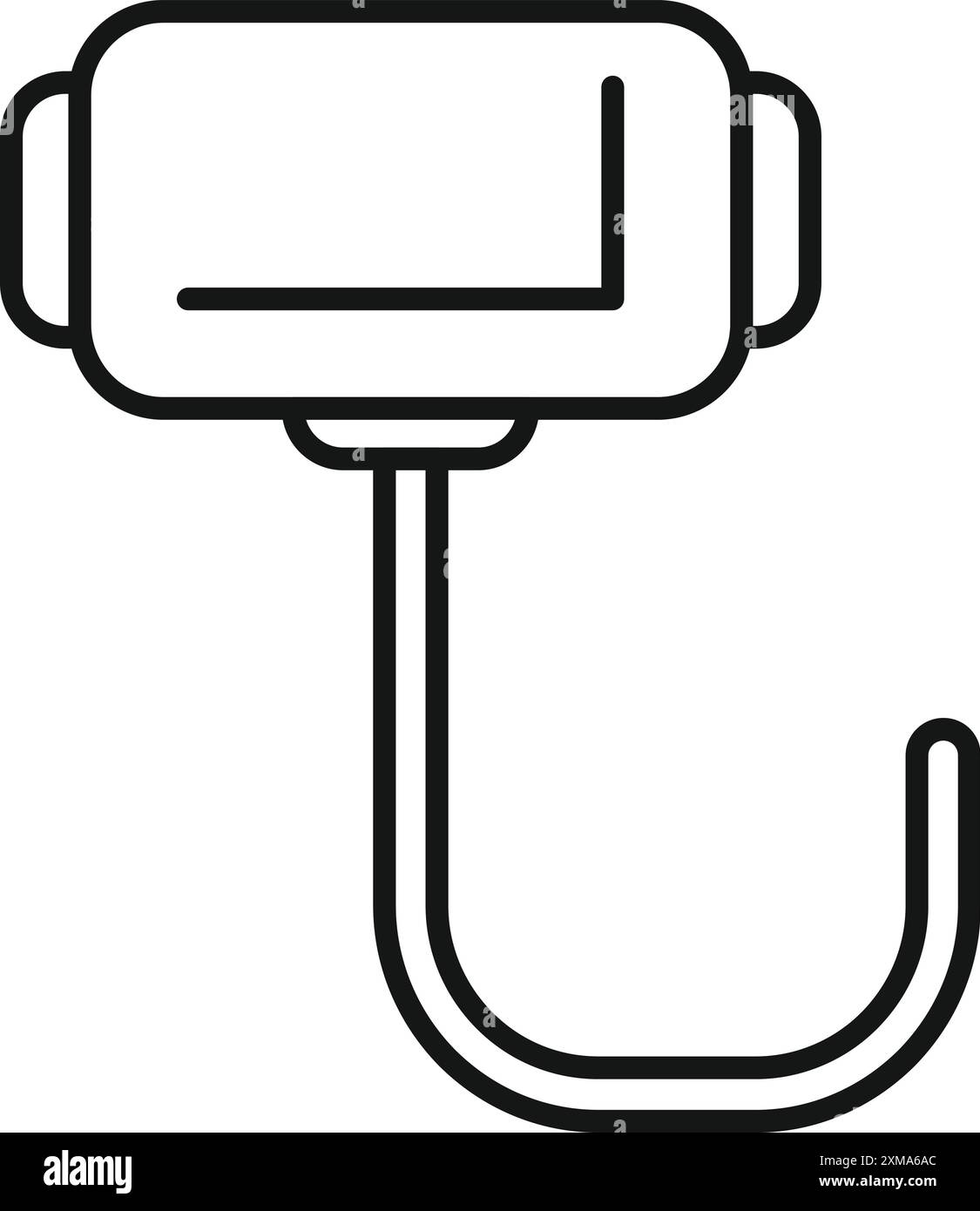 Kilogram scale hanging Stock Vector Images - Alamy