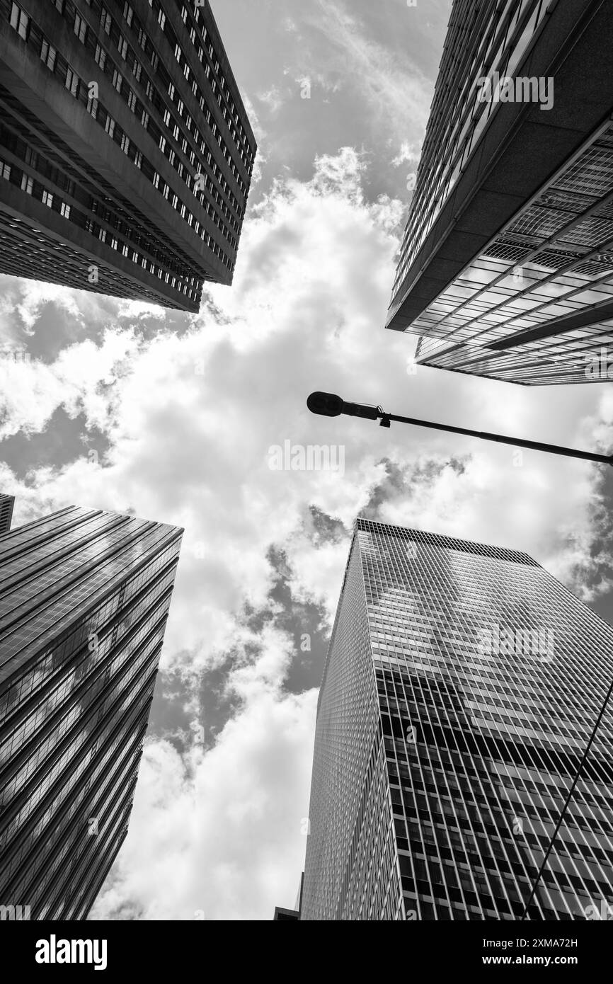 perspective city skyscraper. modern skyscraper building. architectural ...
