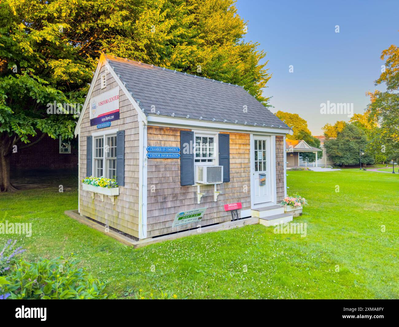 Cape Cod, Massachusetts, USA - July 1, 2024: Visitor Center Information ...