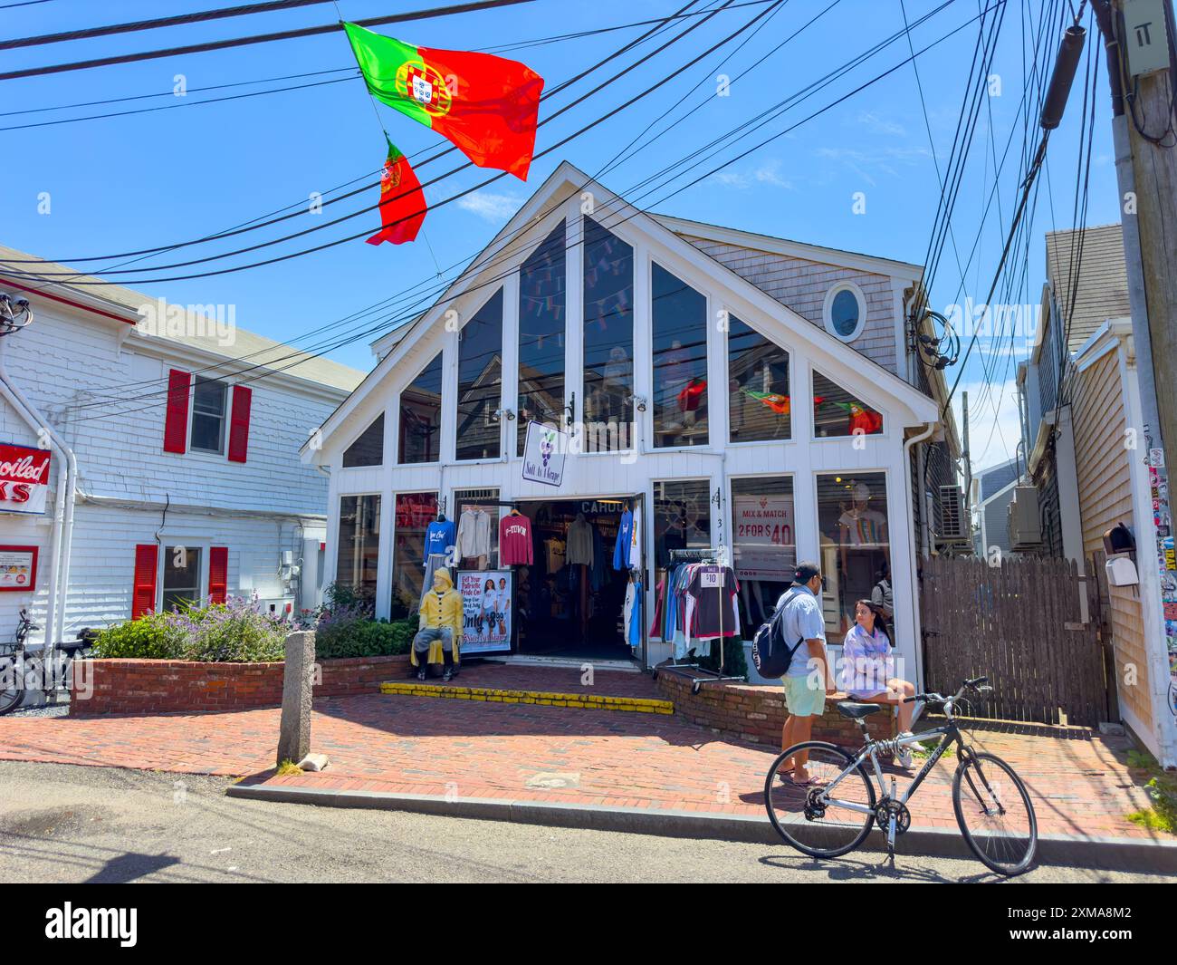 Provincetown, MA, USA - July 1, 2024: Historic Provincetown ...