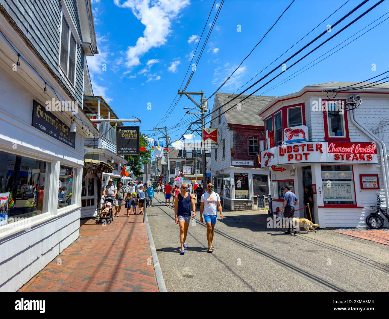 Provincetown, MA, USA - July 1, 2024: Historic Provincetown ...