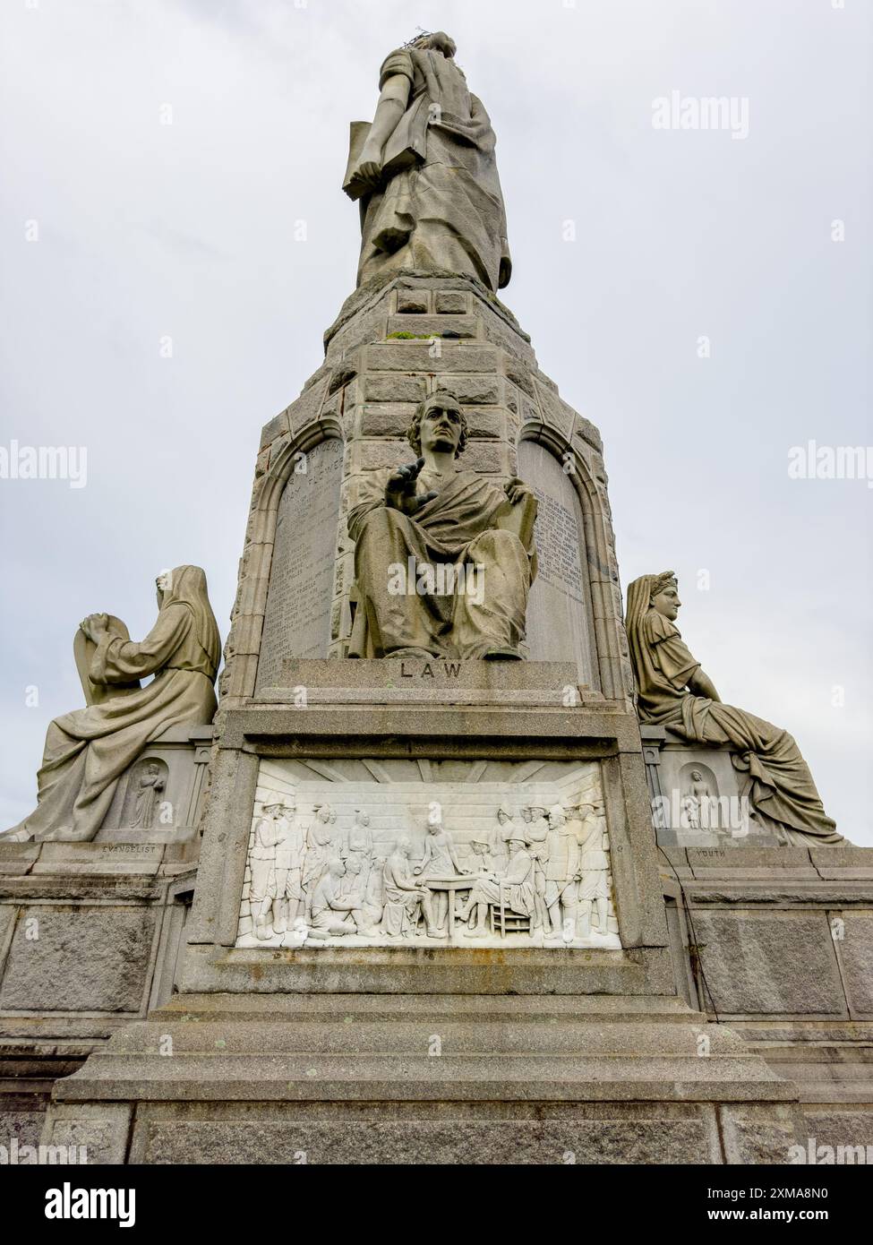 National Monument to the Forefathers. Plymouth Massachusetts, USA ...