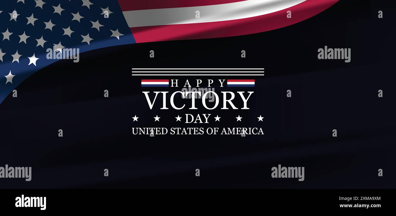 Honoring the Heroes Victory Day in the USA Stock Vector Image & Art - Alamy