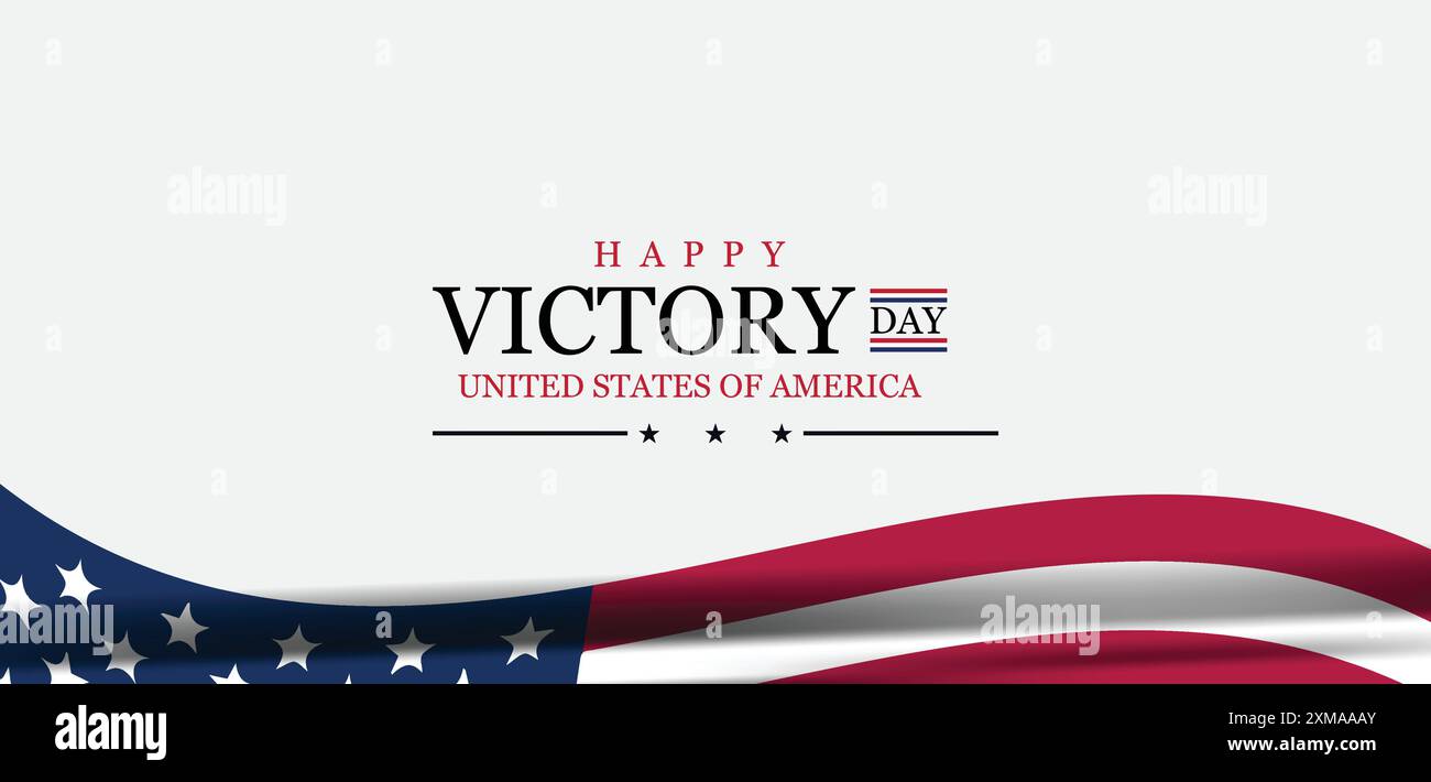 Honoring the Heroes Victory Day in the USA Stock Vector Image & Art - Alamy