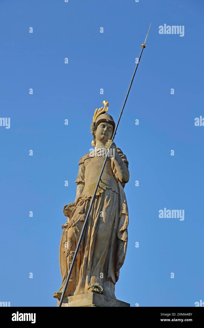 Roman goddess minerva statue hi-res stock photography and images - Alamy
