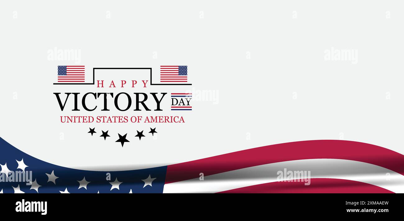 Honoring the Heroes Victory Day in the USA Stock Vector Image & Art - Alamy