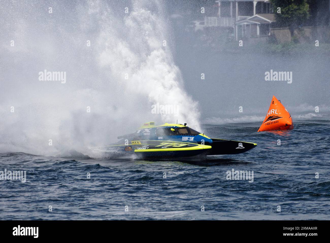 Watersport, hydroplane racing, race boat, Valleyfield, Province of ...