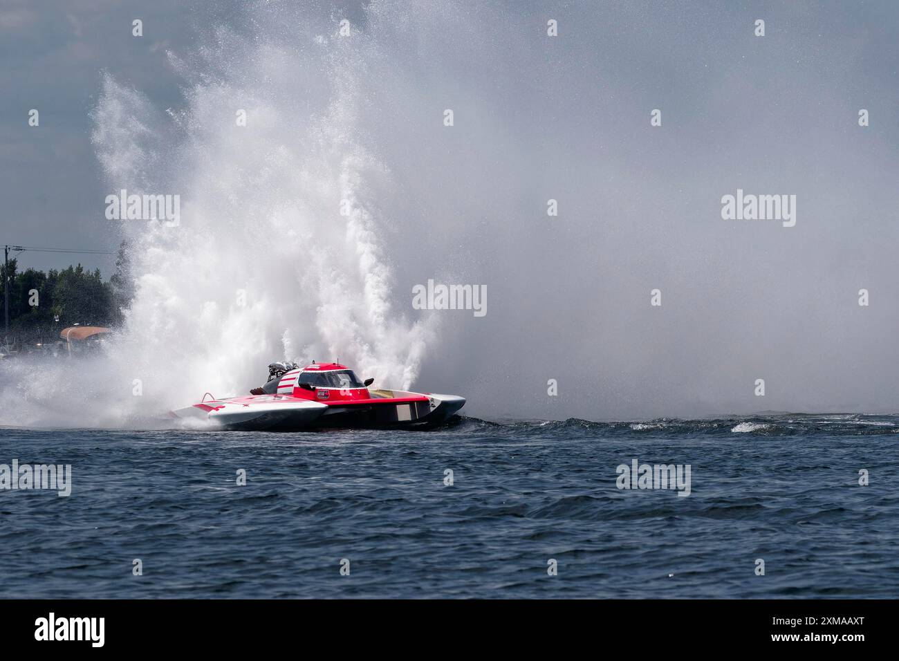 Watersport, hydroplane racing, race boat, Valleyfield, Province of ...