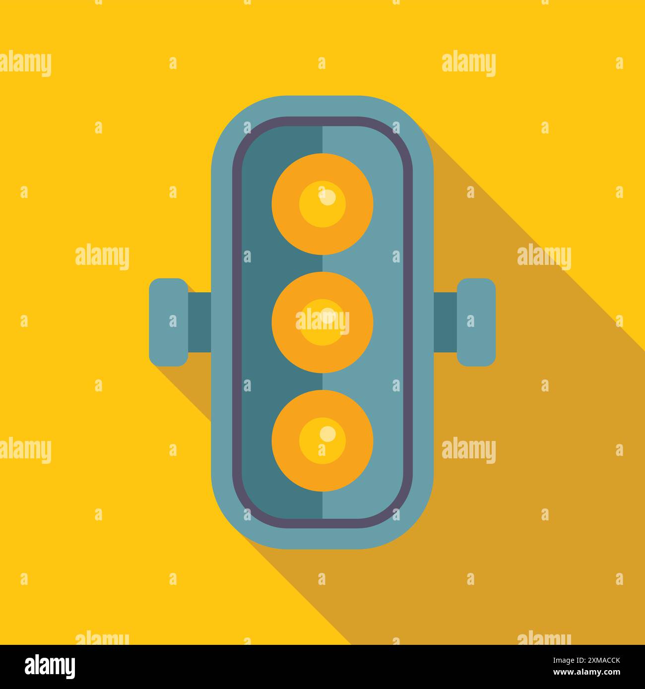 Three bright yellow street lights hi-res stock photography and images ...