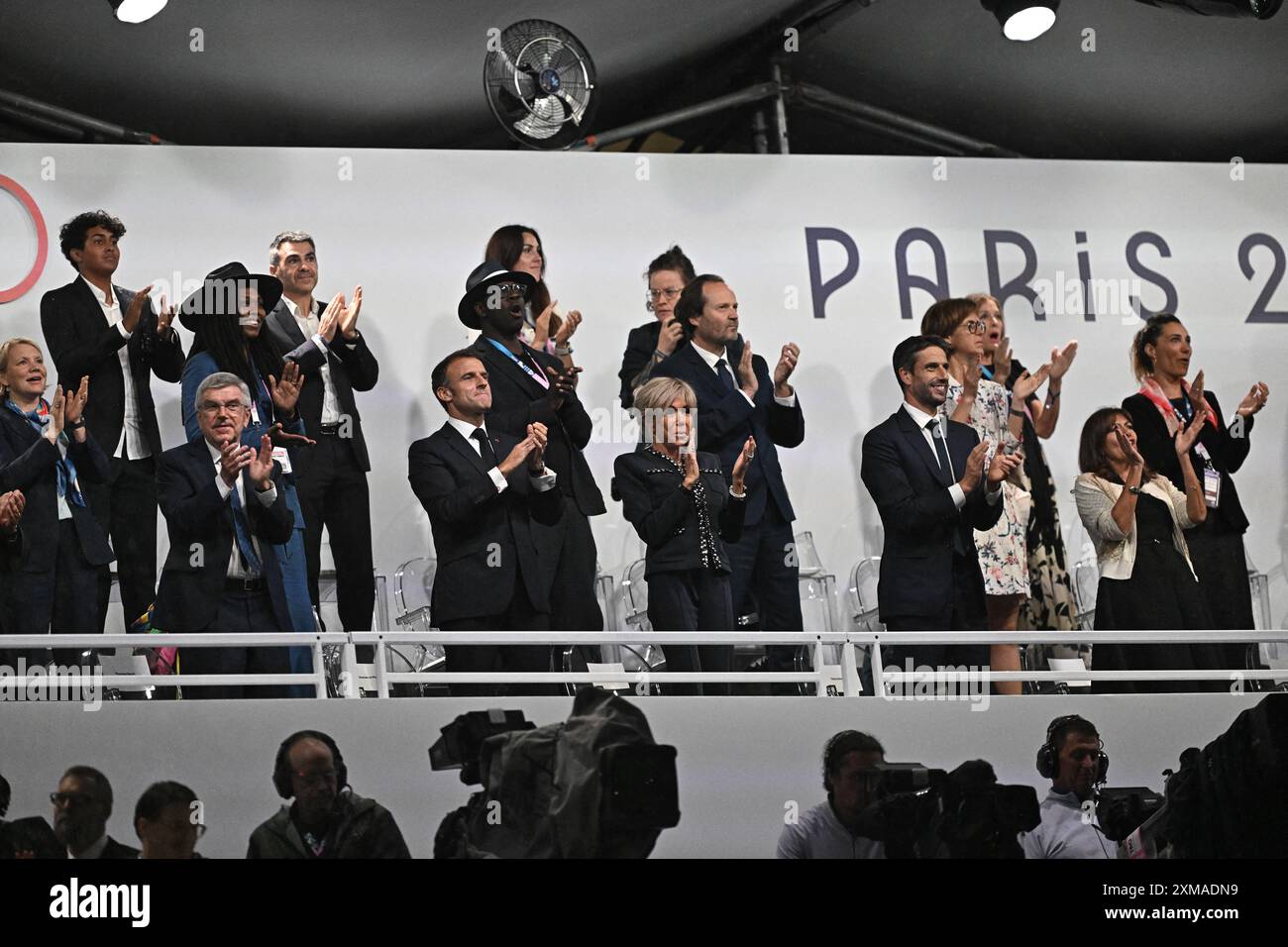 Paris, France. 26th July, 2024. Opening Ceremony 2024 Olympic summer ...