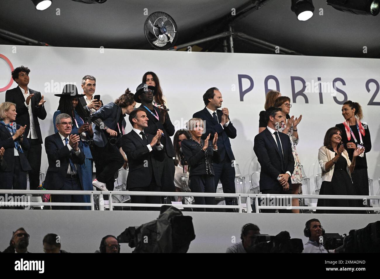 Paris, France. 26th July, 2024. Opening Ceremony 2024 Olympic summer ...
