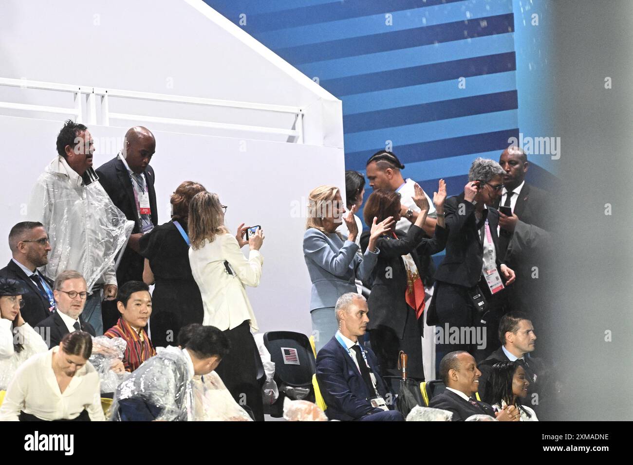 Paris, France. 26th July, 2024. Opening Ceremony 2024 Olympic summer ...