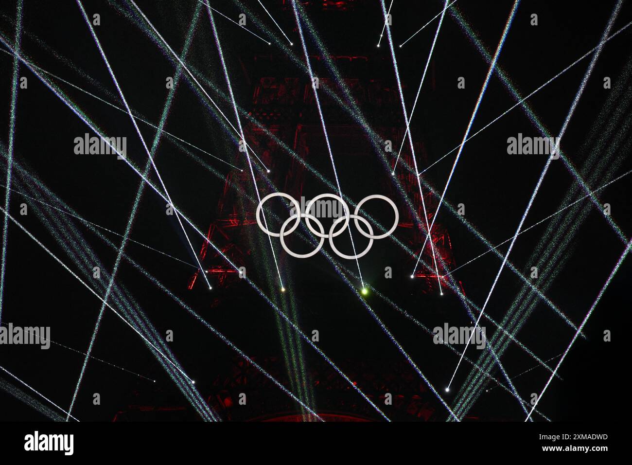 Paris, France. 26th July, 2024. Opening Ceremony 2024 Olympic summer ...