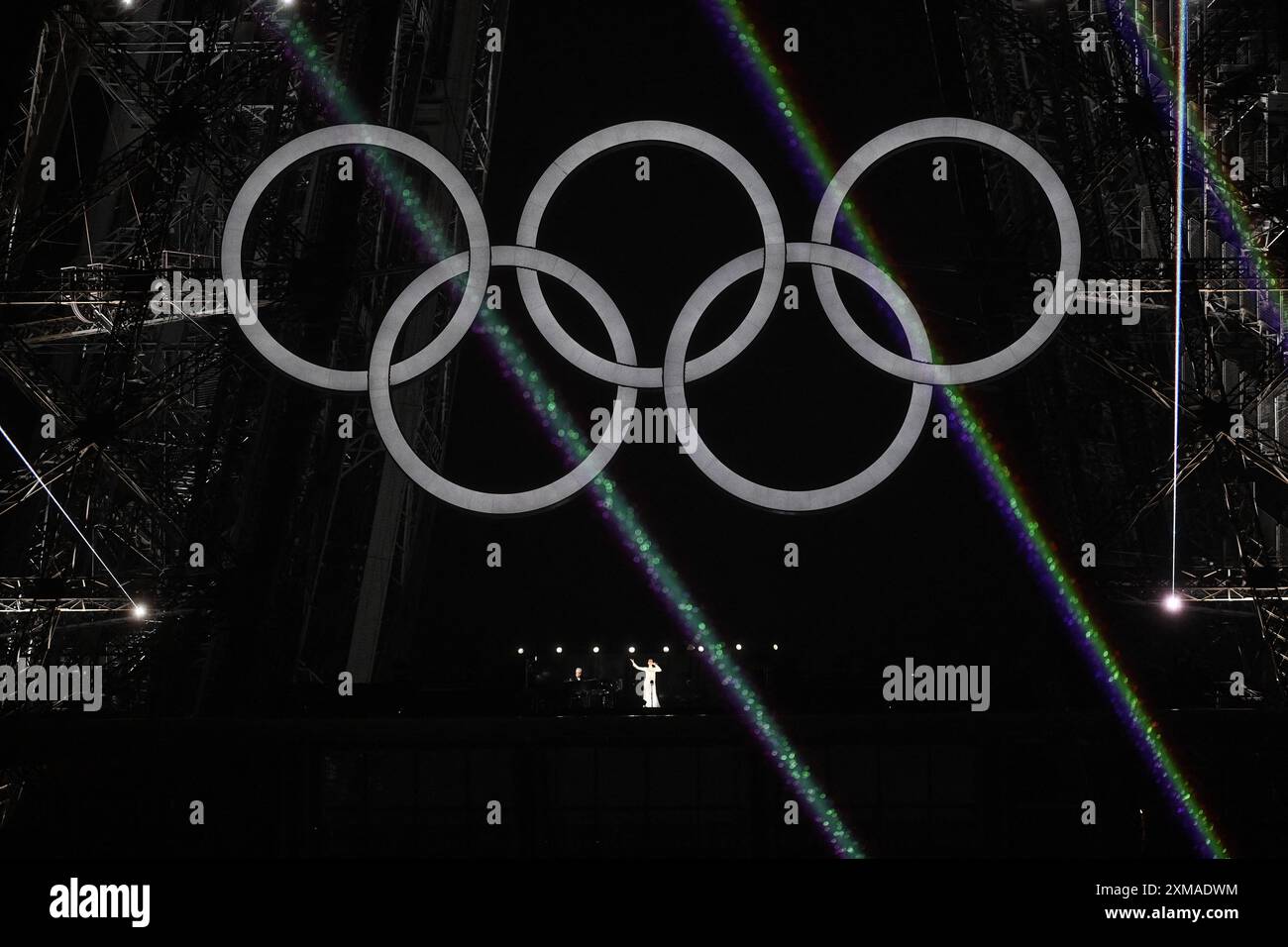 Paris, France. 26th July, 2024. Opening Ceremony 2024 Olympic summer ...