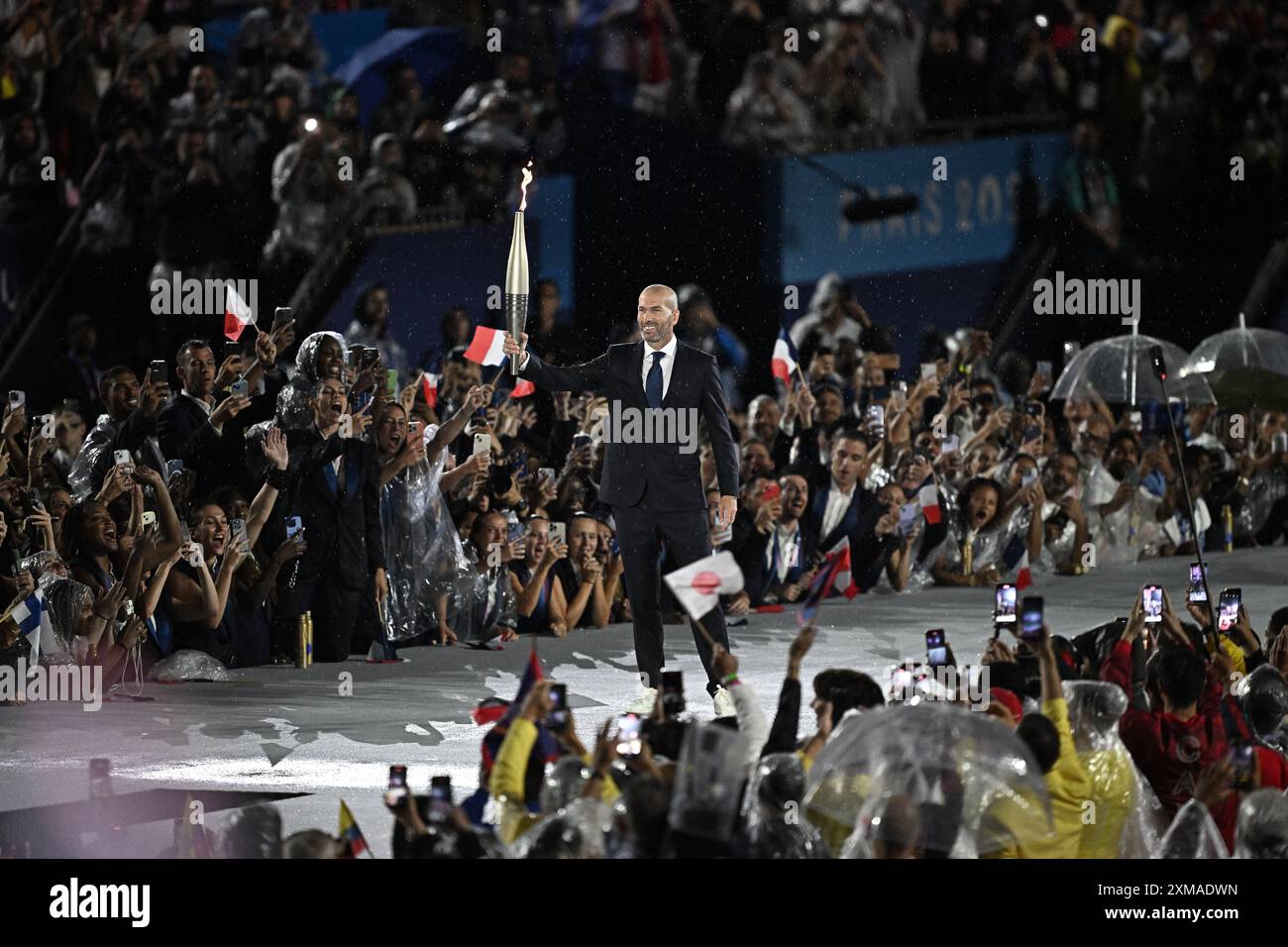 Paris, France. 26th July, 2024. Opening Ceremony 2024 Olympic summer ...