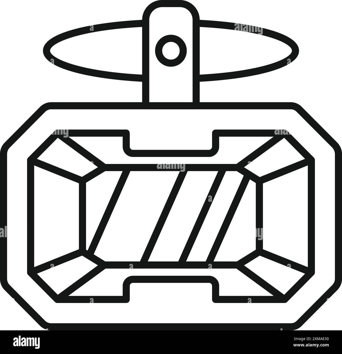 High aerial scenic view Stock Vector Images - Alamy