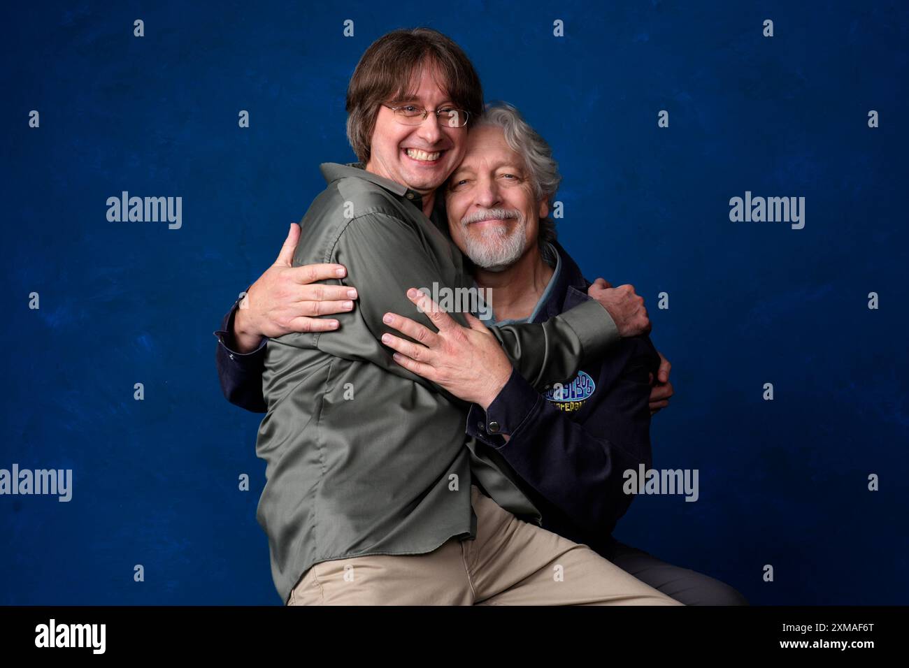 Mr. Lawrence, left, Clancy Brown pose for a portrait to promote ...
