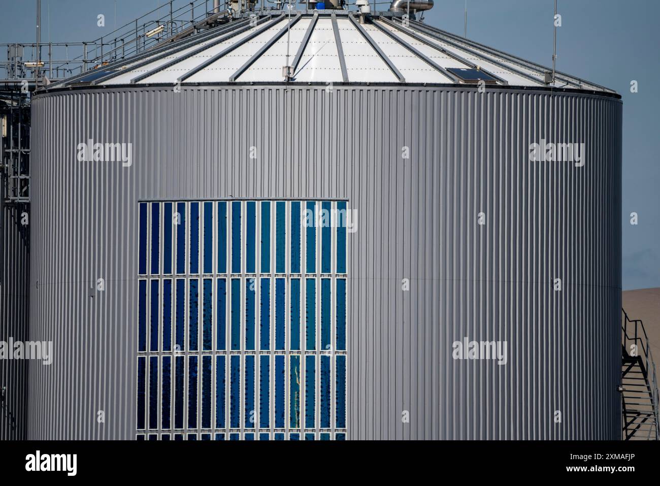 RWE biogas plant Bergheim-Paffendorf, where crops from regional ...