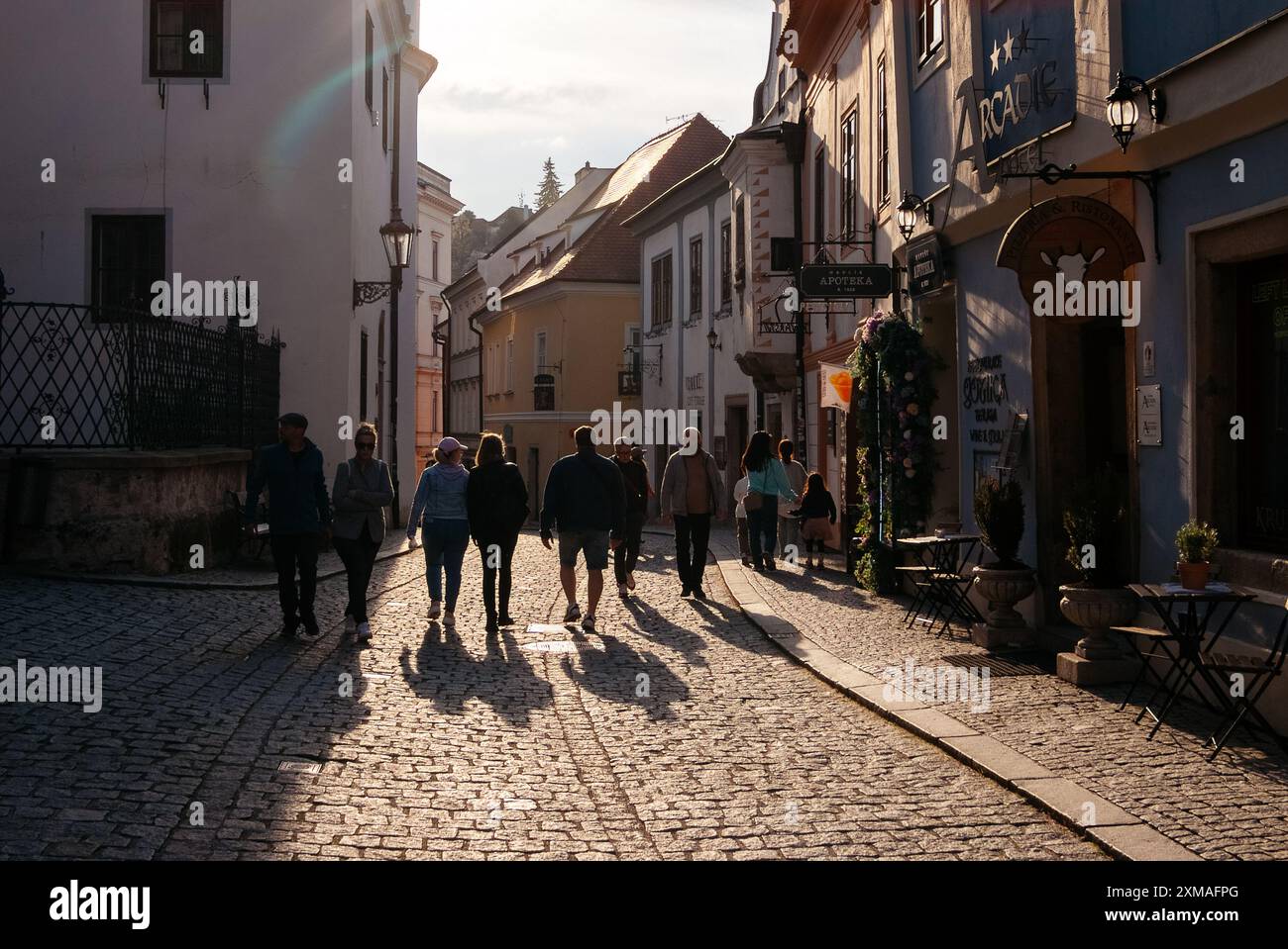 Silhouettes people on crowded street hi-res stock photography and ...