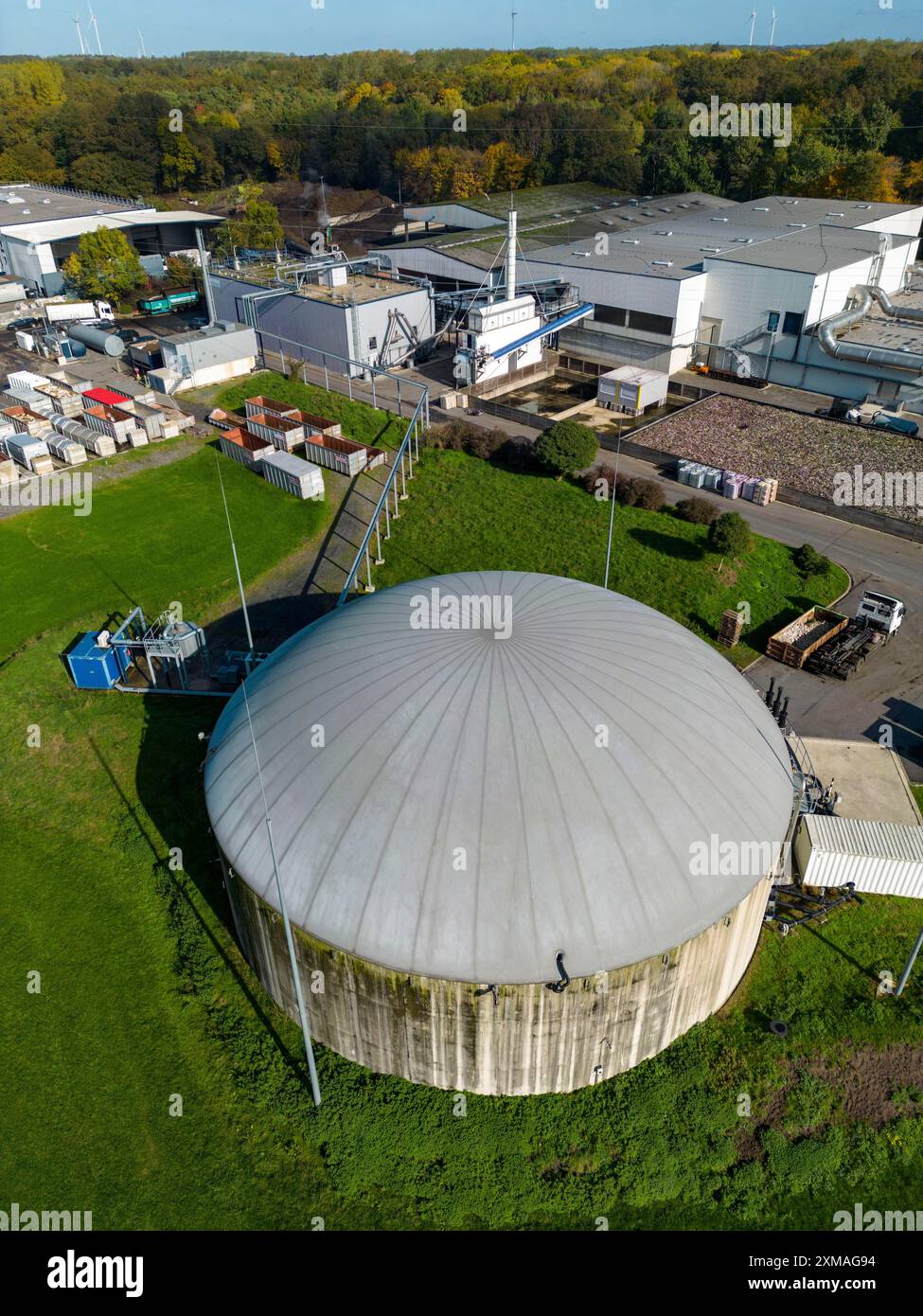 Biogas storage pipelines plant hi-res stock photography and images - Alamy