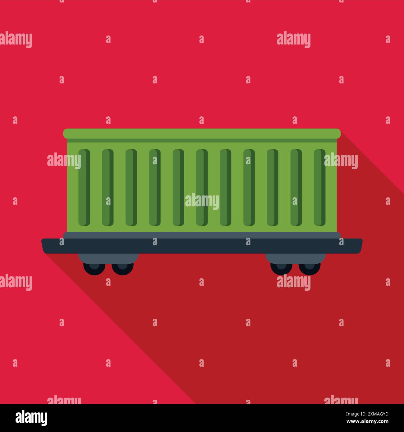 Goods locomotives Stock Vector Images - Alamy