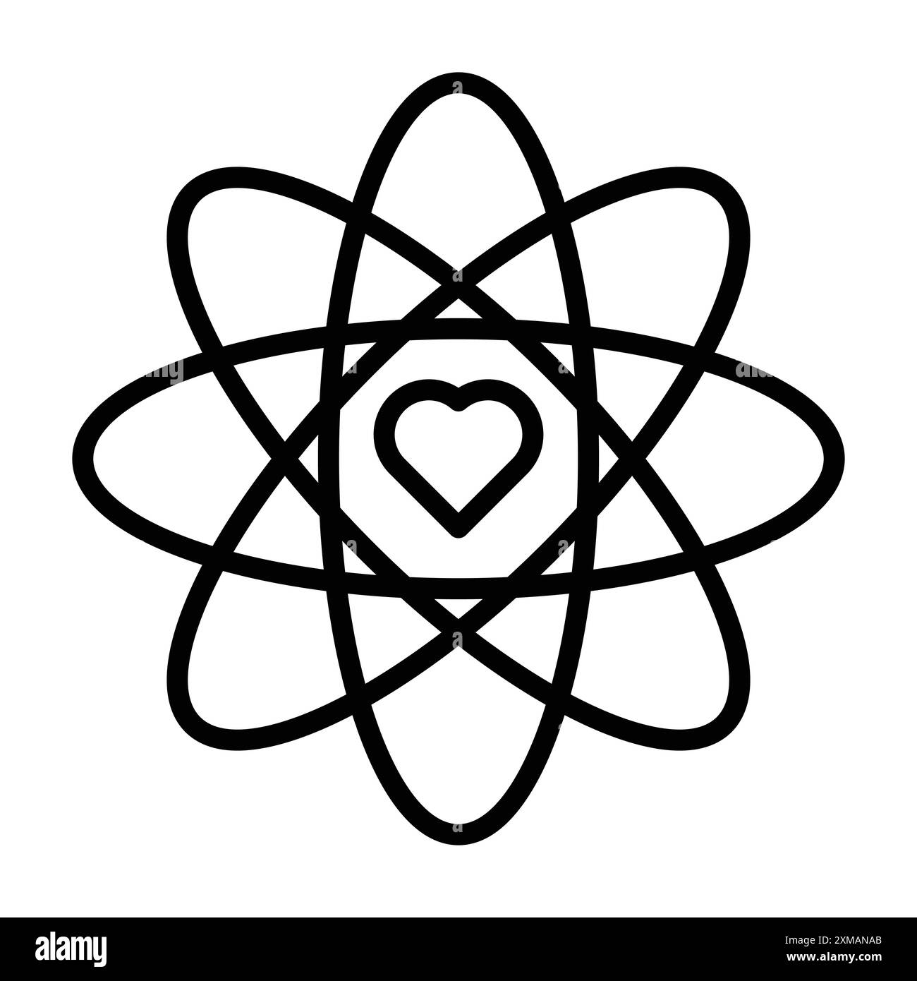 Core Values icon linear logo mark set collection in black and white for ...